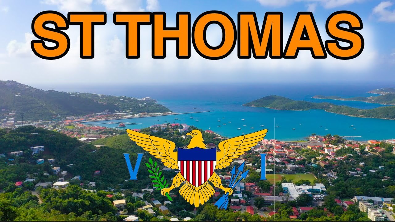 St Thomas US Virgin Islands tour 4K