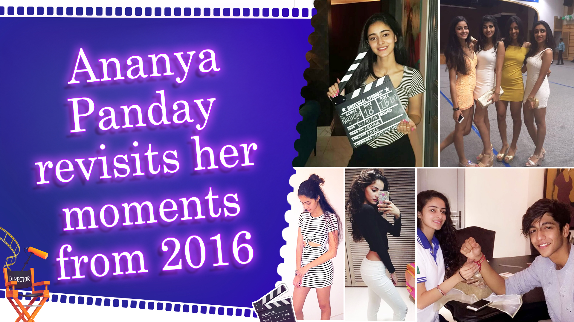 Ananya Panday shares nostalgic 2016 throwback photos, reflects on life ...