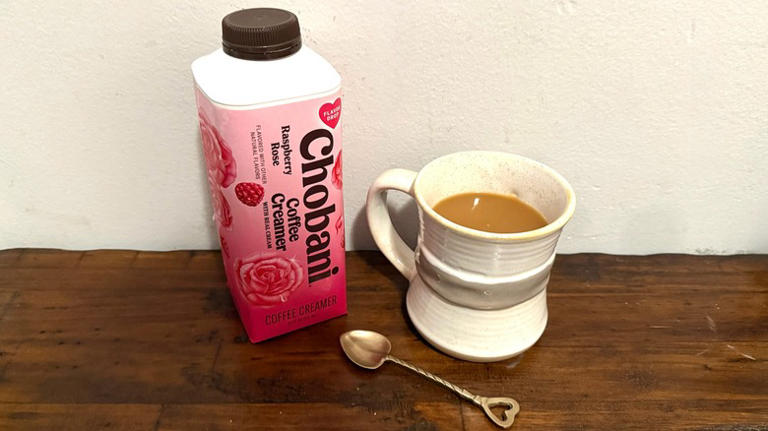 Review: Chobani raspberry rose coffee creamer adds a refreshing taste ...