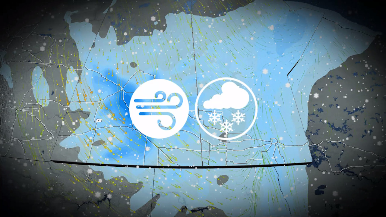 Bursts of snow, strong winds may lead to reduced visibility