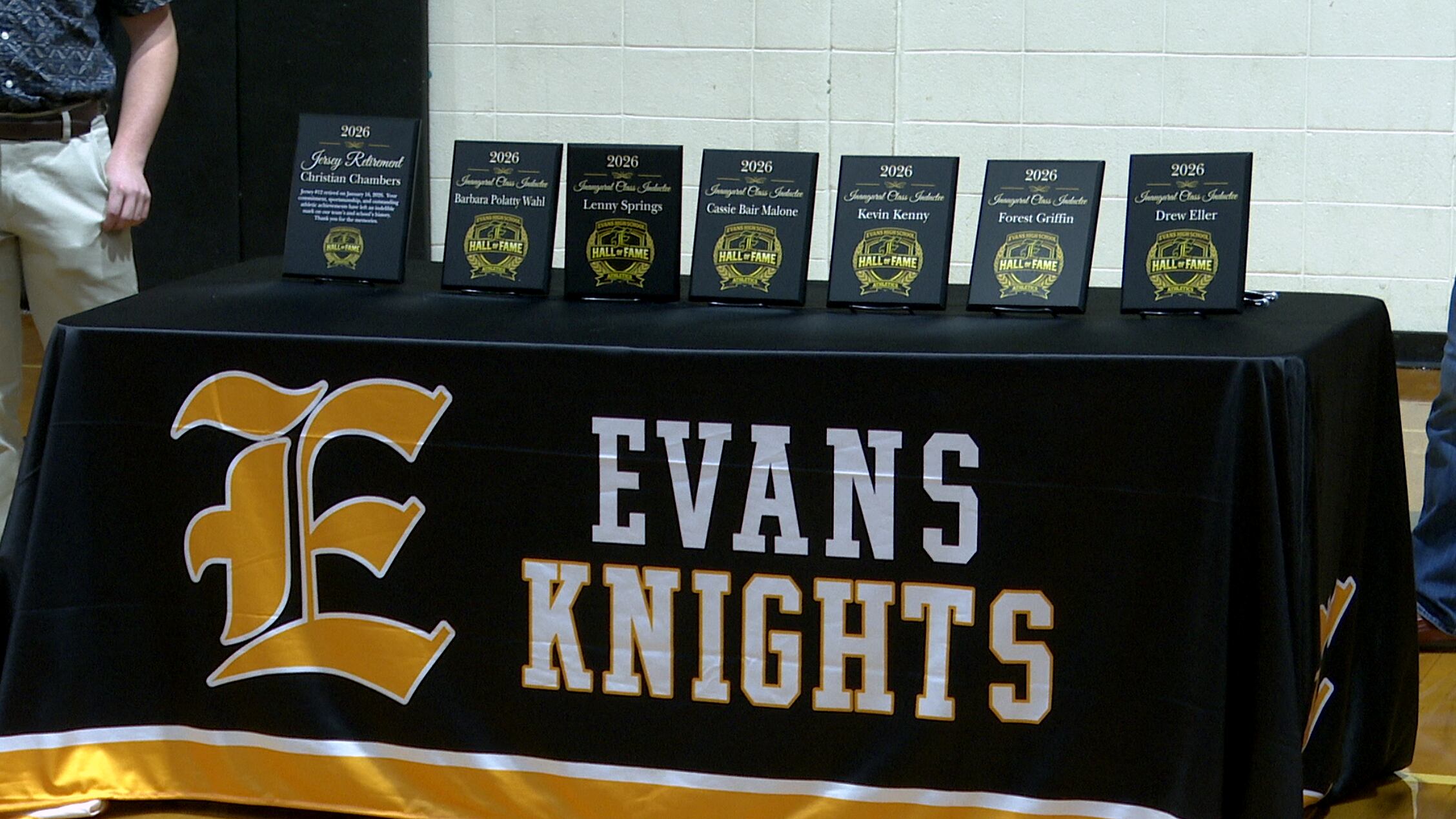 Evans High School inducts first Hall of Fame class