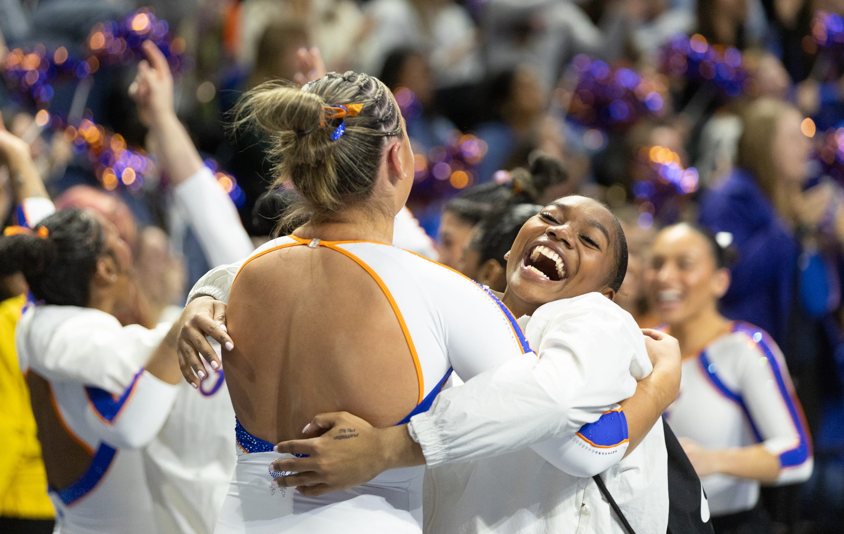 Selena Harris-Miranda calms No. 1 Florida gymnastics, leads comeback vs ...