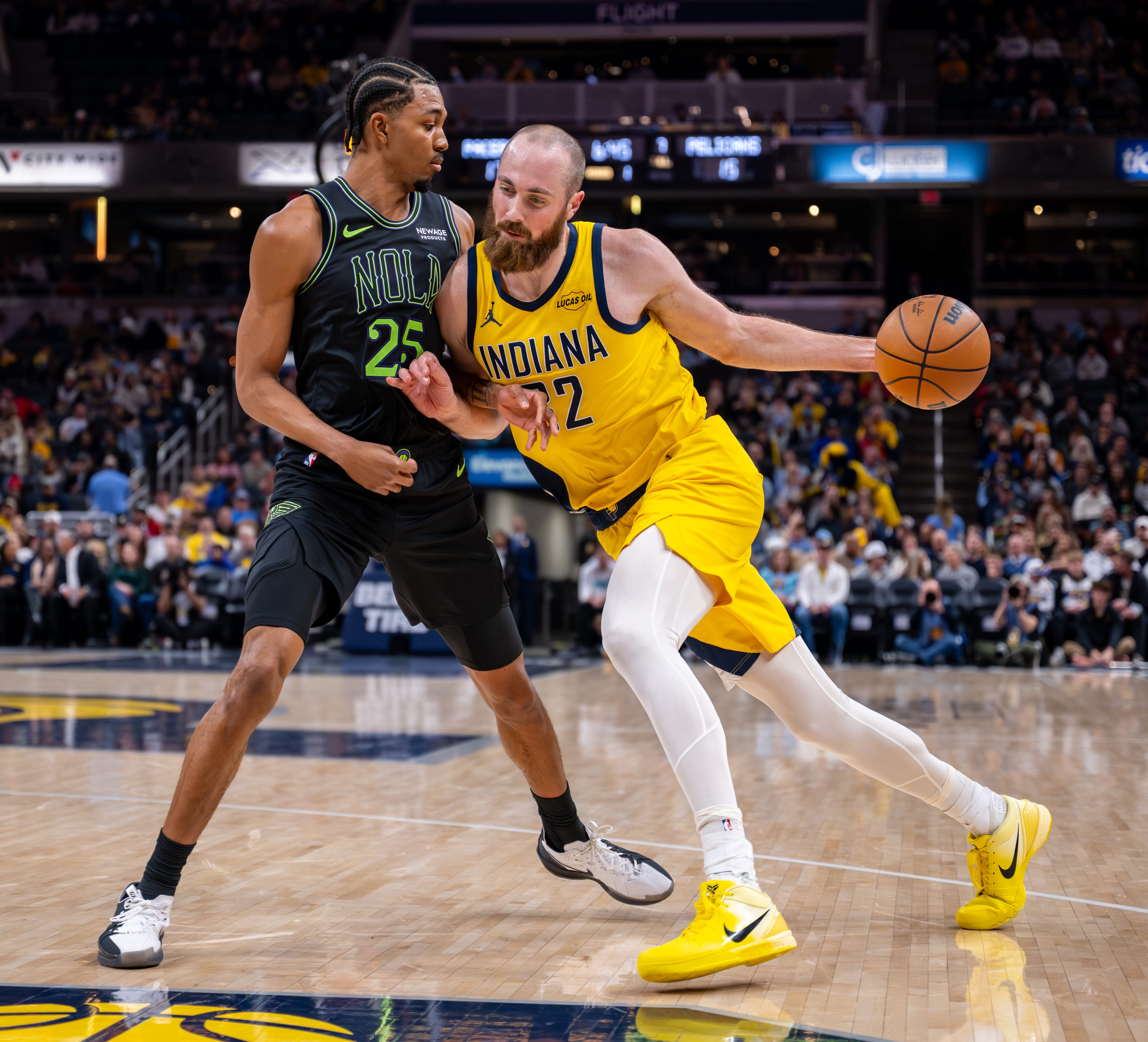 Pacers win matchup of two worst teams in NBA, 127-119 over Pelicans