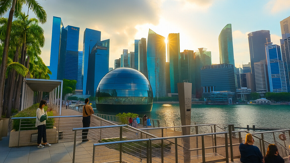A walk through Singapore’s modern bayfront