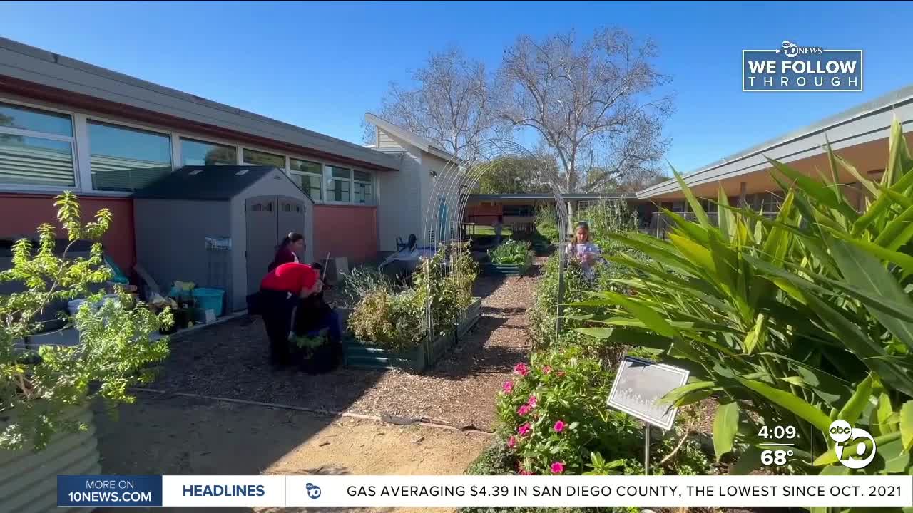 Chollas Mead Elementary plans outdoor classroom to expand school garden ...
