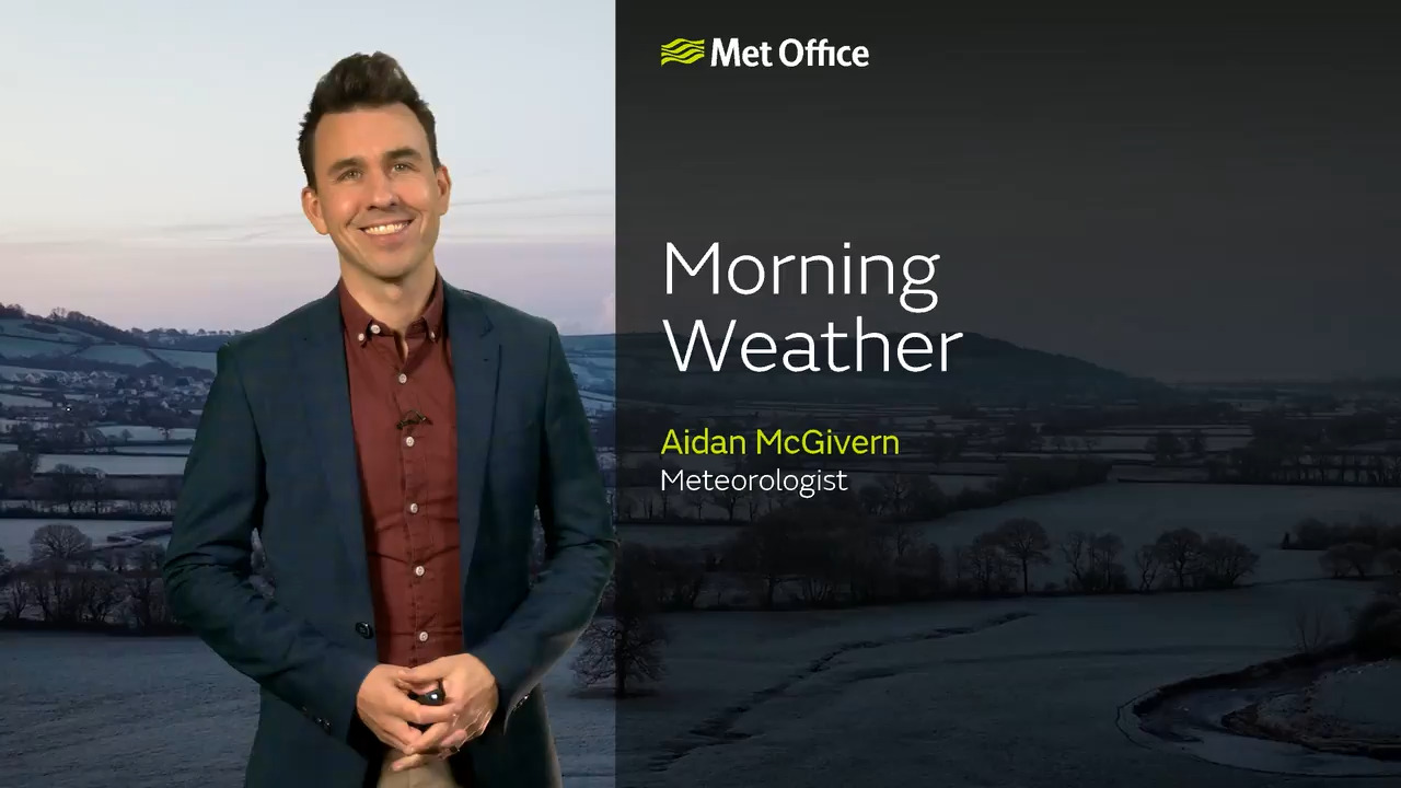 Met Office Friday morning weather forecast 20/11/2025
