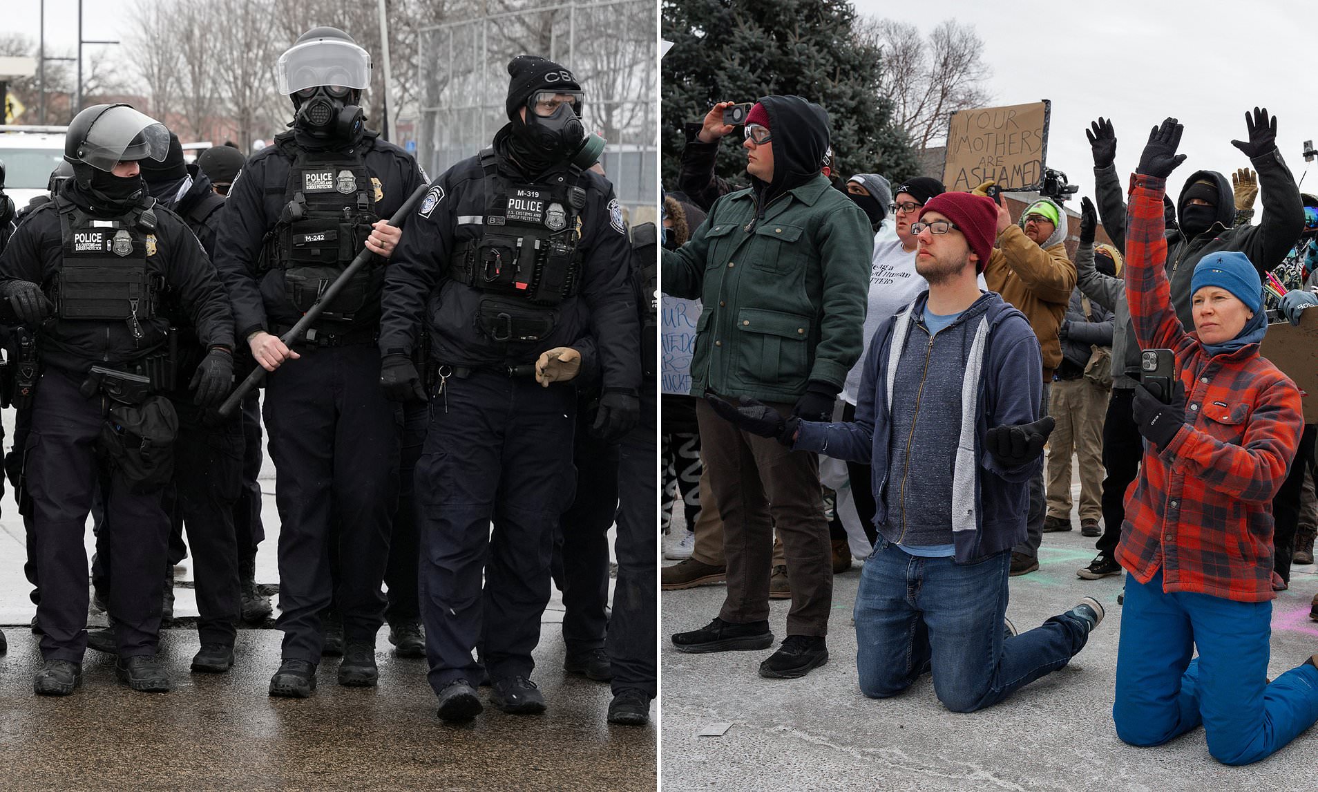 ICE agents are ordered not to retaliate against protesters or stop ...