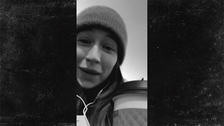 Elsie Hewitt rails against hot coffee after cup of joe fries her mouth