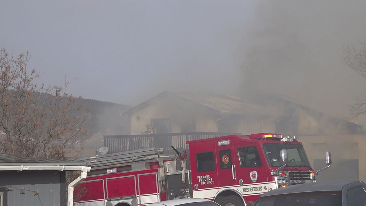 House goes up in smoke in North Rapid City Friday morning