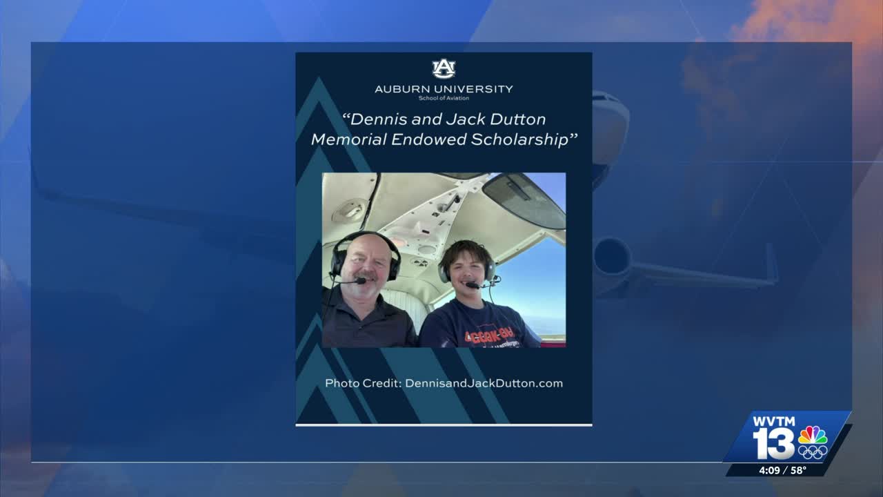 Auburn School of Aviation launches scholarship in honor of father and ...