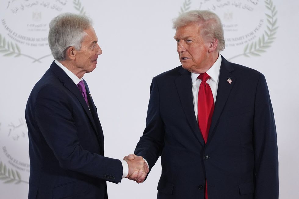 Tony Blair handed key role in rebuilding Gaza with Donald Trump giving ...