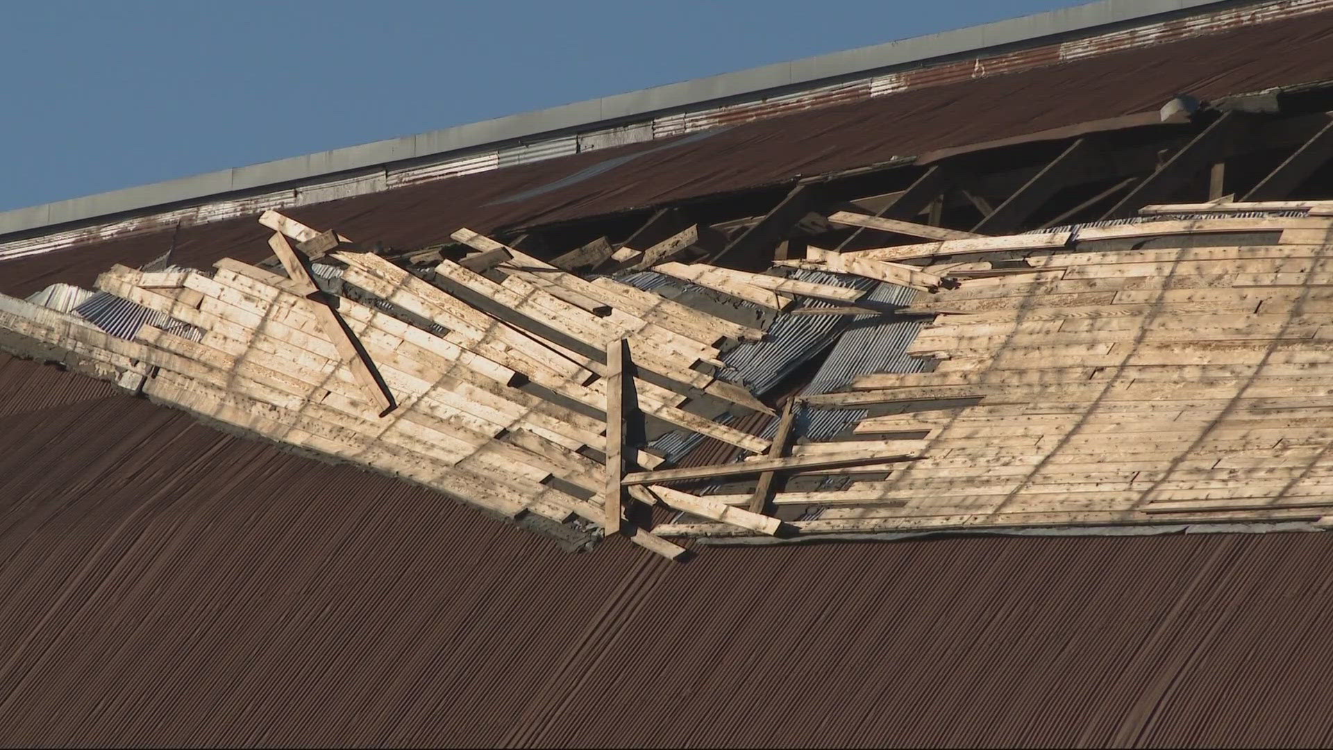 Officials eye selling Tillamook Air Museum hangar after major storm damage