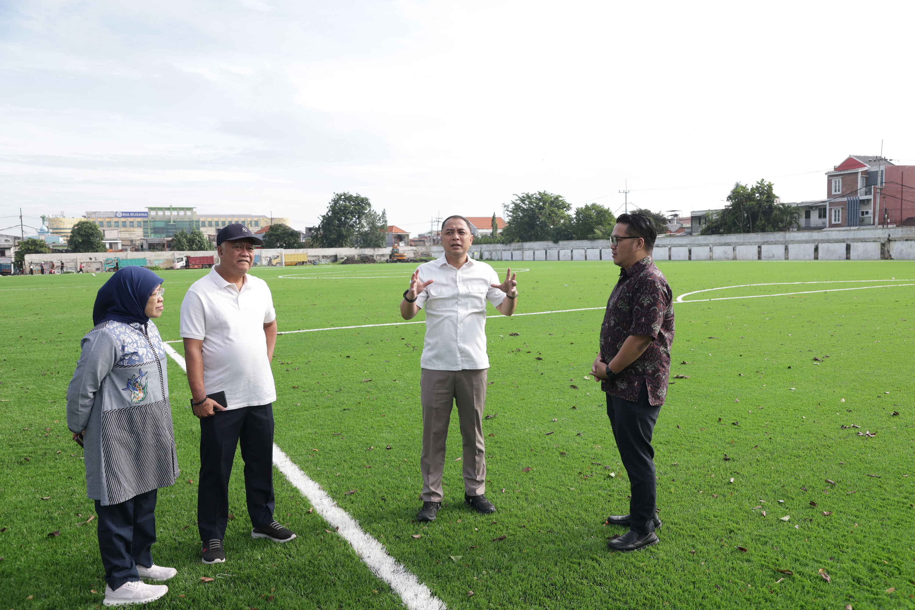Wisma Karanggayam dijadikan ikon sepak bola Surabaya, Pemkot libatkan ...
