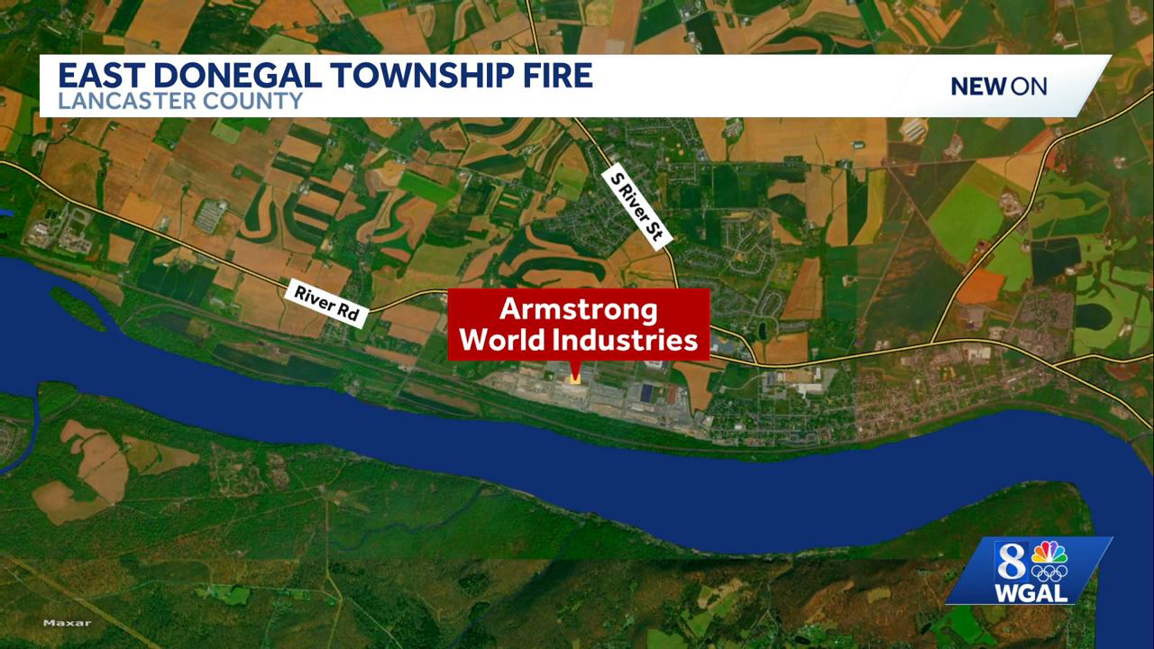 Crews respond to fire at Lancaster County Armstrong plant