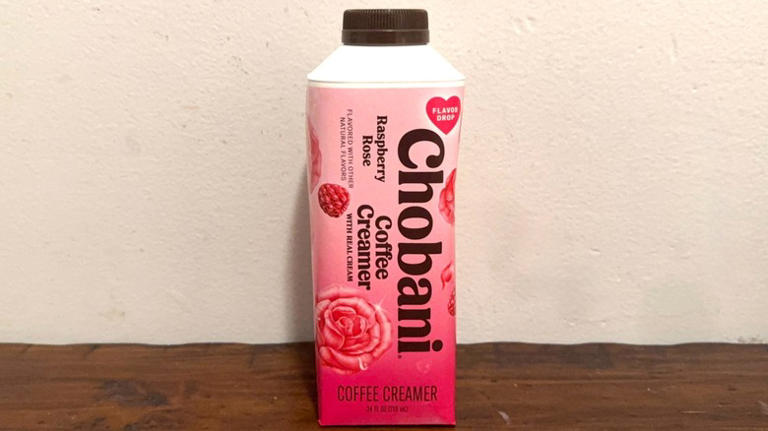 Review: Chobani raspberry rose coffee creamer adds a refreshing taste ...