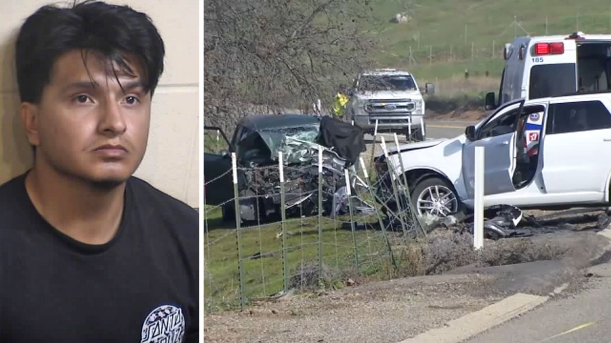 Man arrested in Fresno County crash that killed husband and wife, CHP says