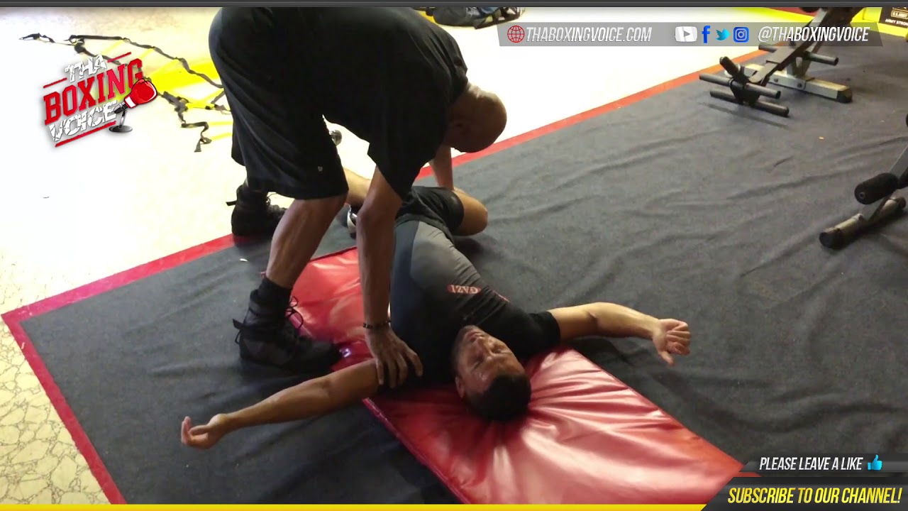 🇹🇷Avni Yildirim core workout in Florida @ Stacy Boxing Club post Chris ...