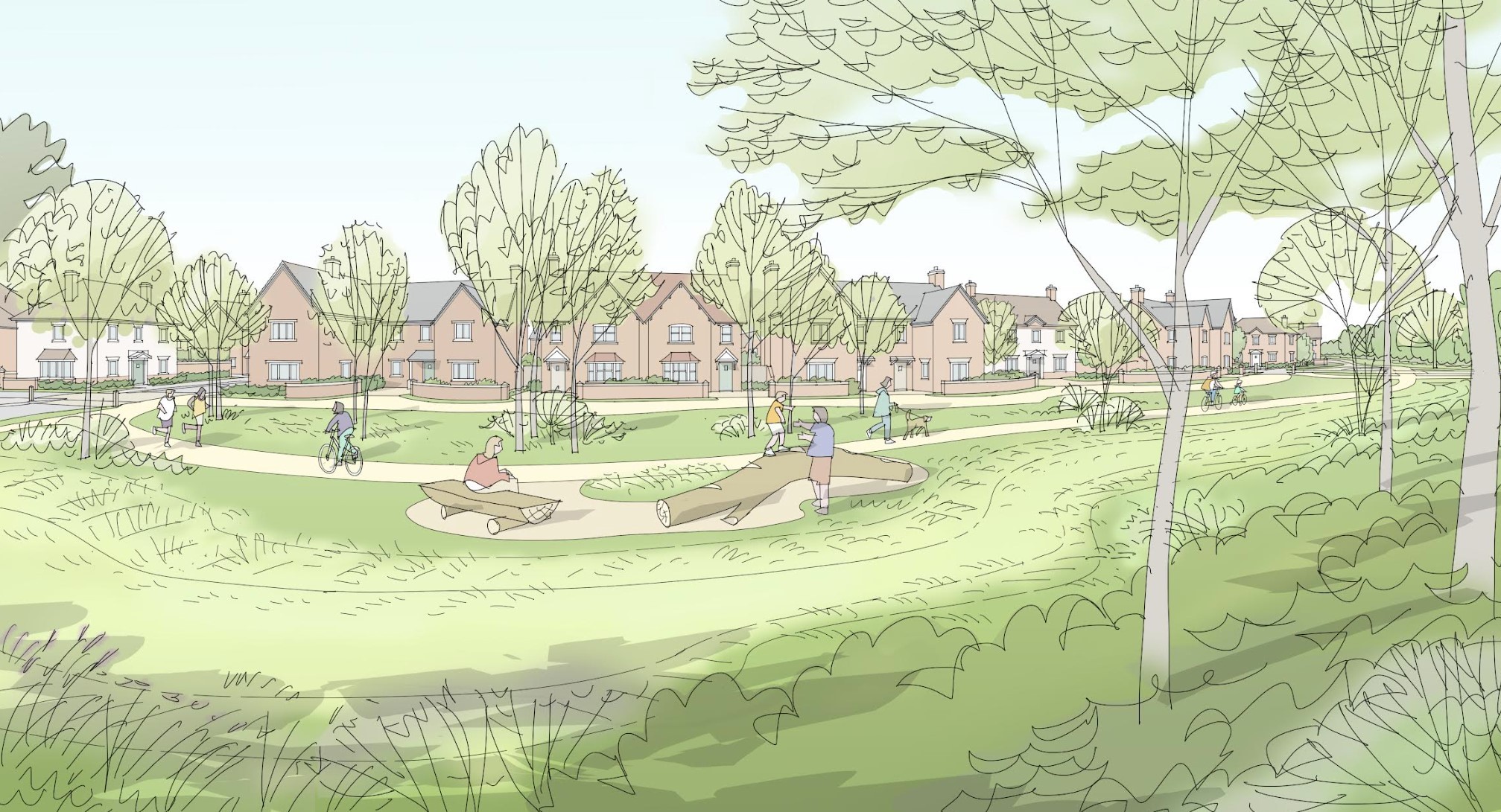 Developer unveils vision for 300 homes on edge of idyllic West Midlands ...