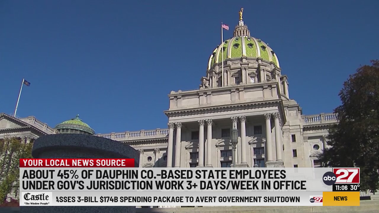 More Pennsylvania state employees return to the office, but how many?