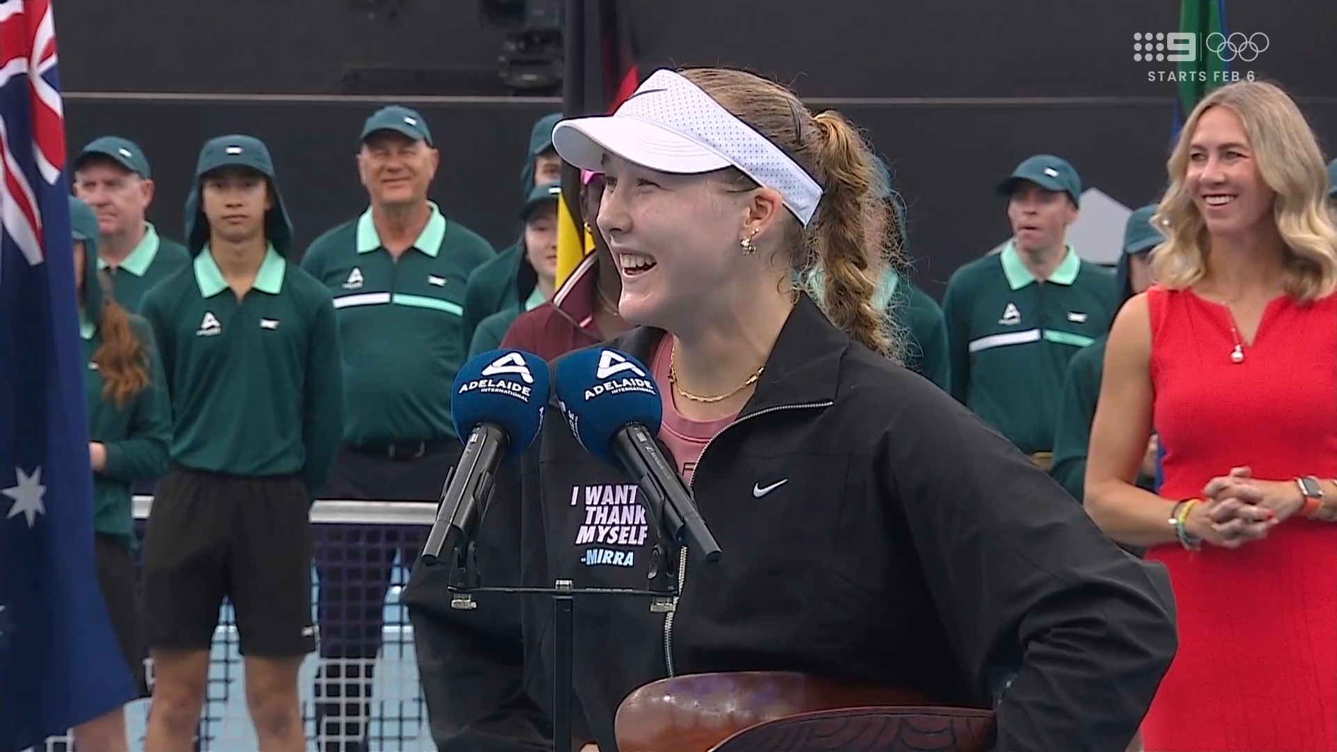 'I don't know why you're here': Andreeva trolls team