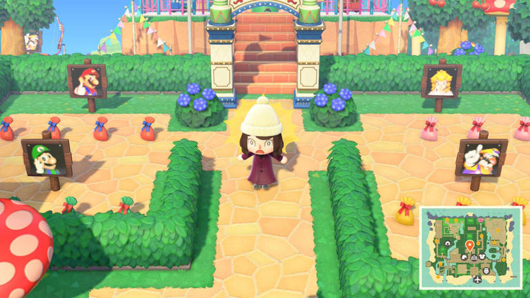Animal Crossing: New Horizons player's Mario Party island took 3 years ...