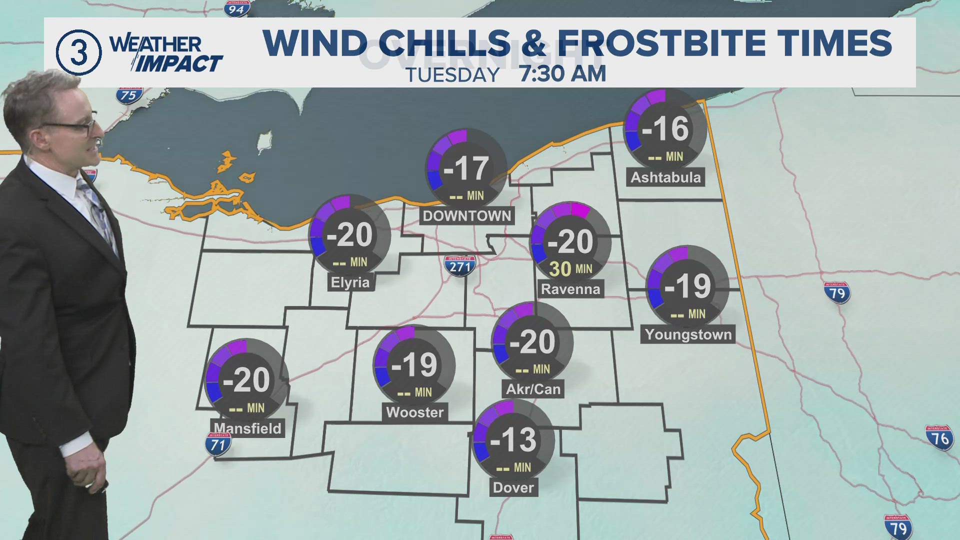 Cleveland area weather forecast: Tracking weekend snow showers ...