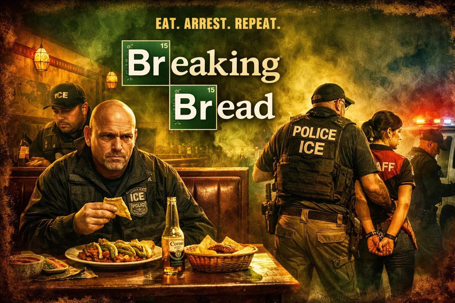 Breaking bread: ICE agents eat at Mexican restaurant, then arrest staff