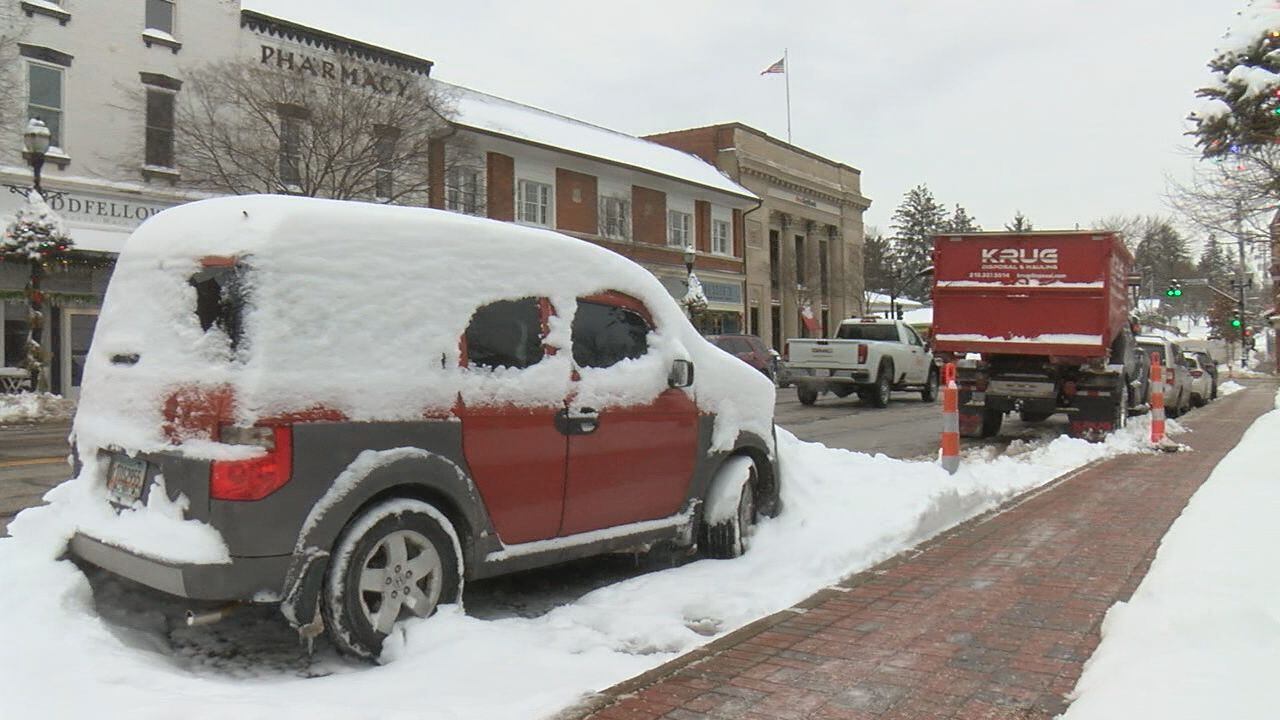 Chagrin Falls businesses dig out after foot of snow forces closures