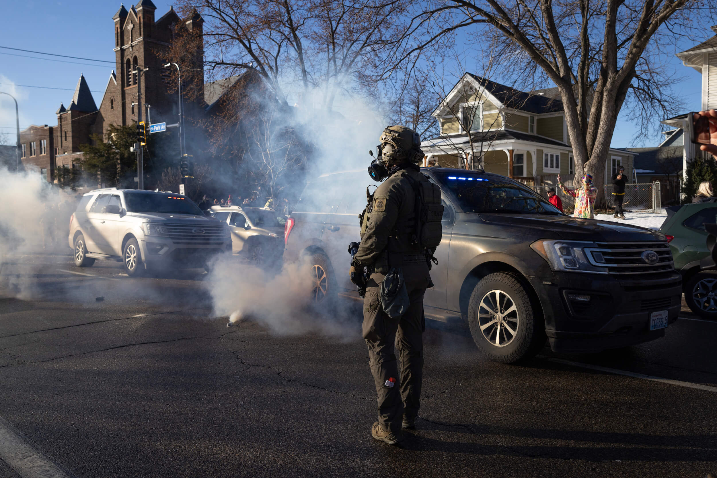 Amid raids, vitriol and violence, the great replacement theory rears ...