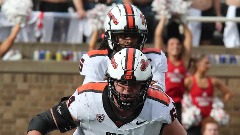 How has Wake Forest football been able to rebuild its offensive line?