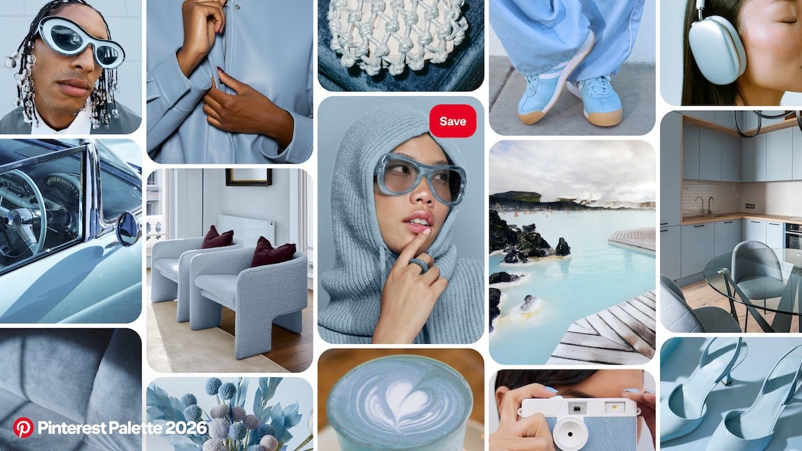 Pinterest says these 5 colors will be everywhere in 2026
