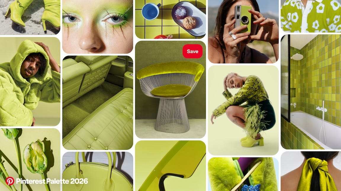 Pinterest says these 5 colors will be everywhere in 2026