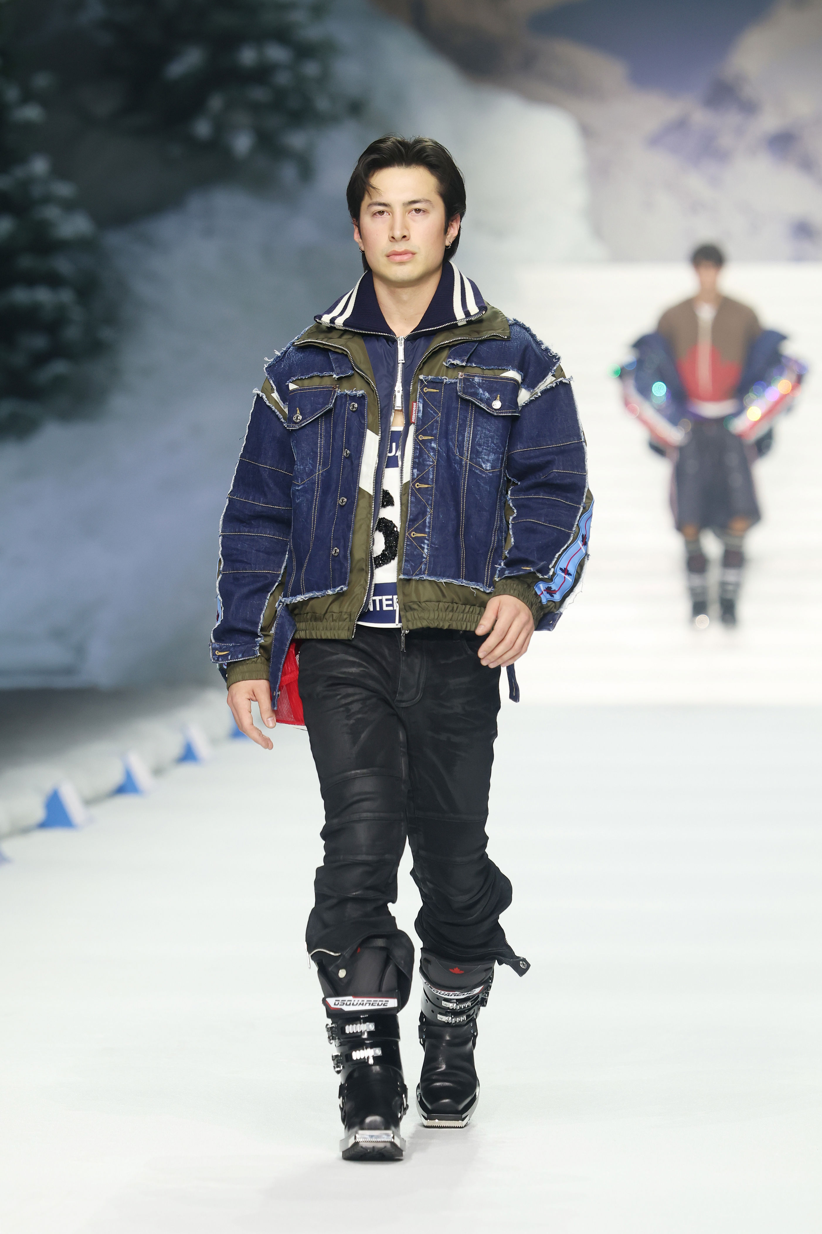 'Heated Rivalry' star Hudson Williams trades hockey gear for high ...