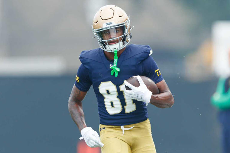 Former Notre Dame WR finds new home via transfer portal