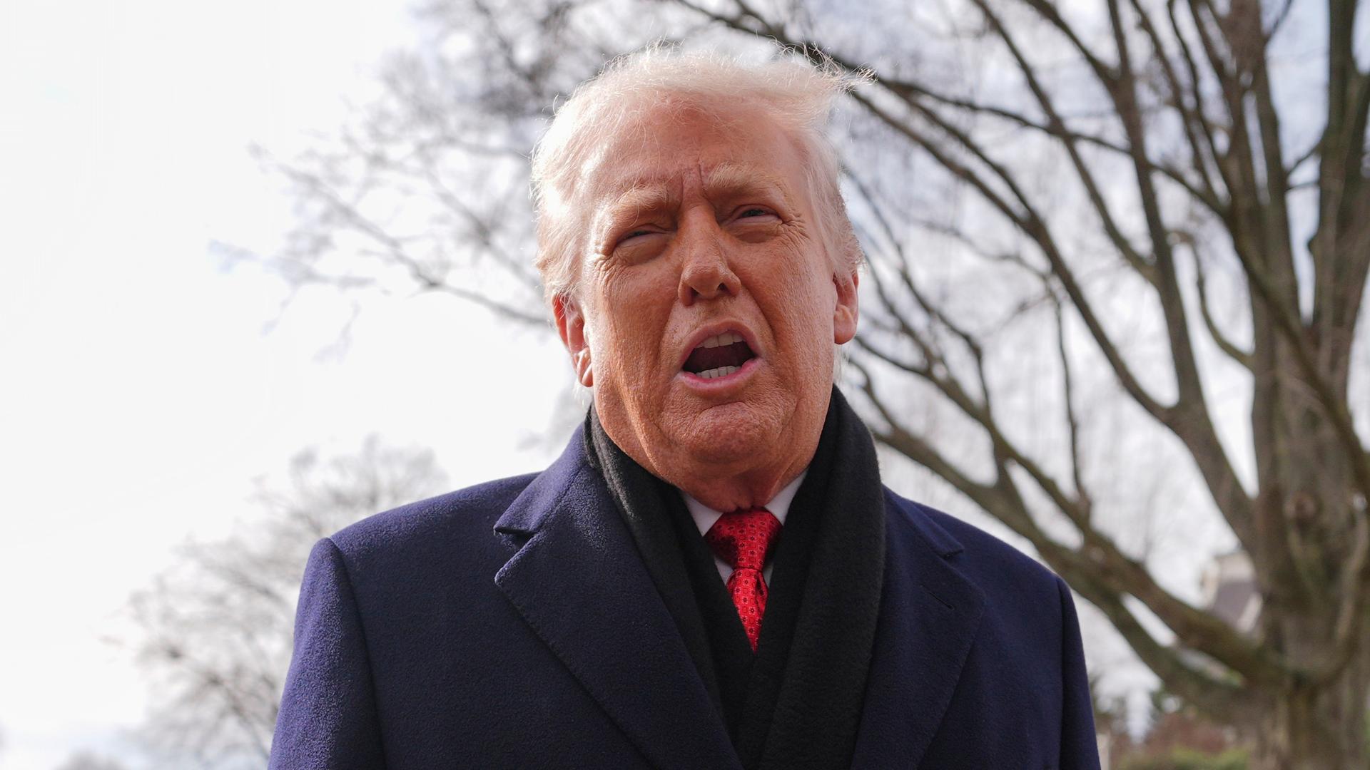 Trump pulls back on threat of using Insurrection Act 'right now' in ...