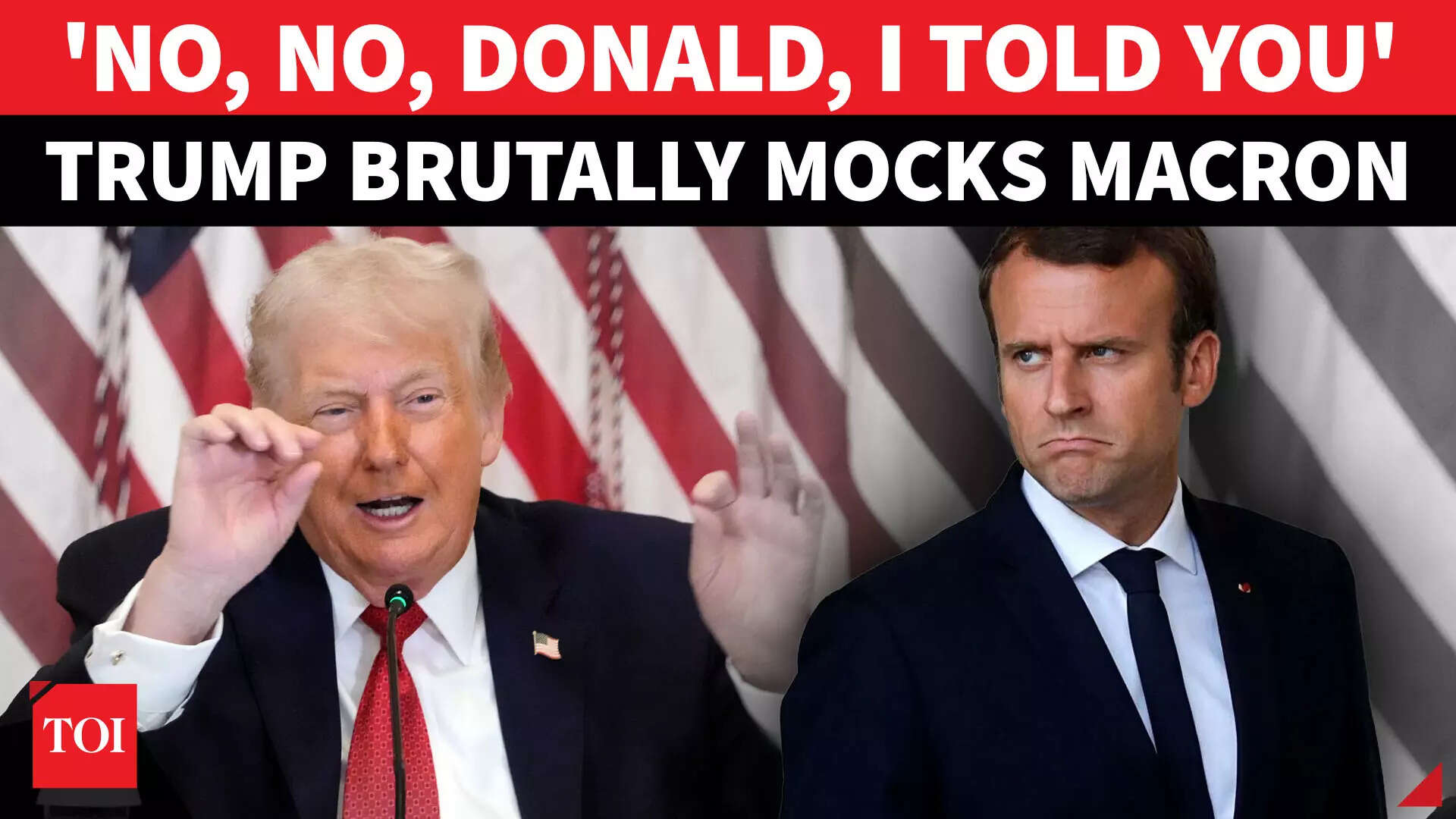 Trump mercilessly mocks Macron, leaks their private conversation ...