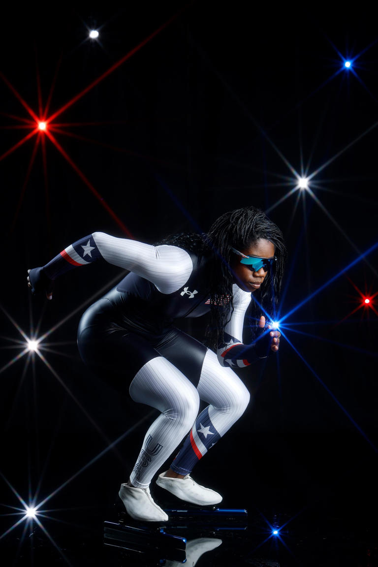 Best photos of Team USA speed skating star Erin Jackson