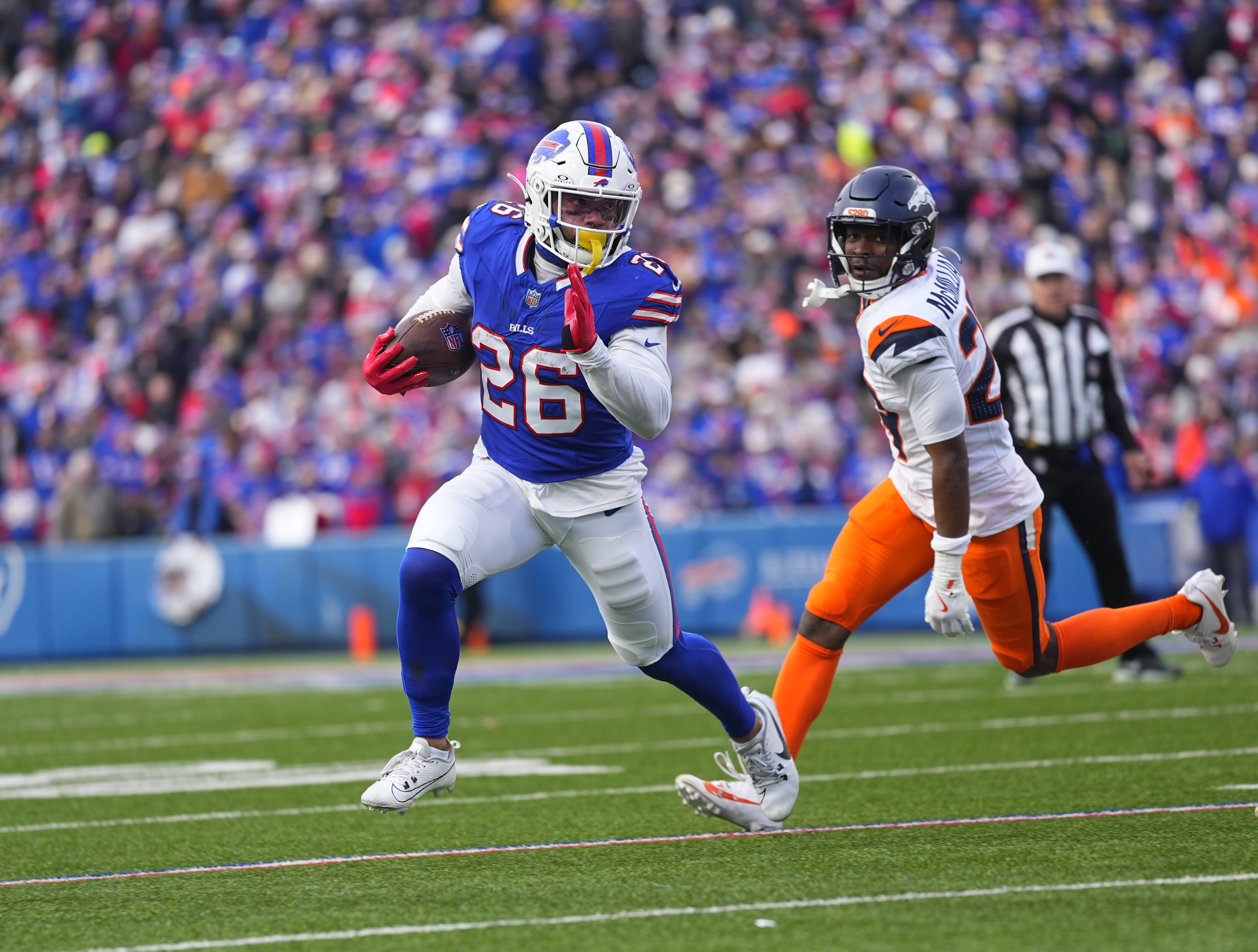 Buffalo Bills divisional round inactives at the Denver Broncos