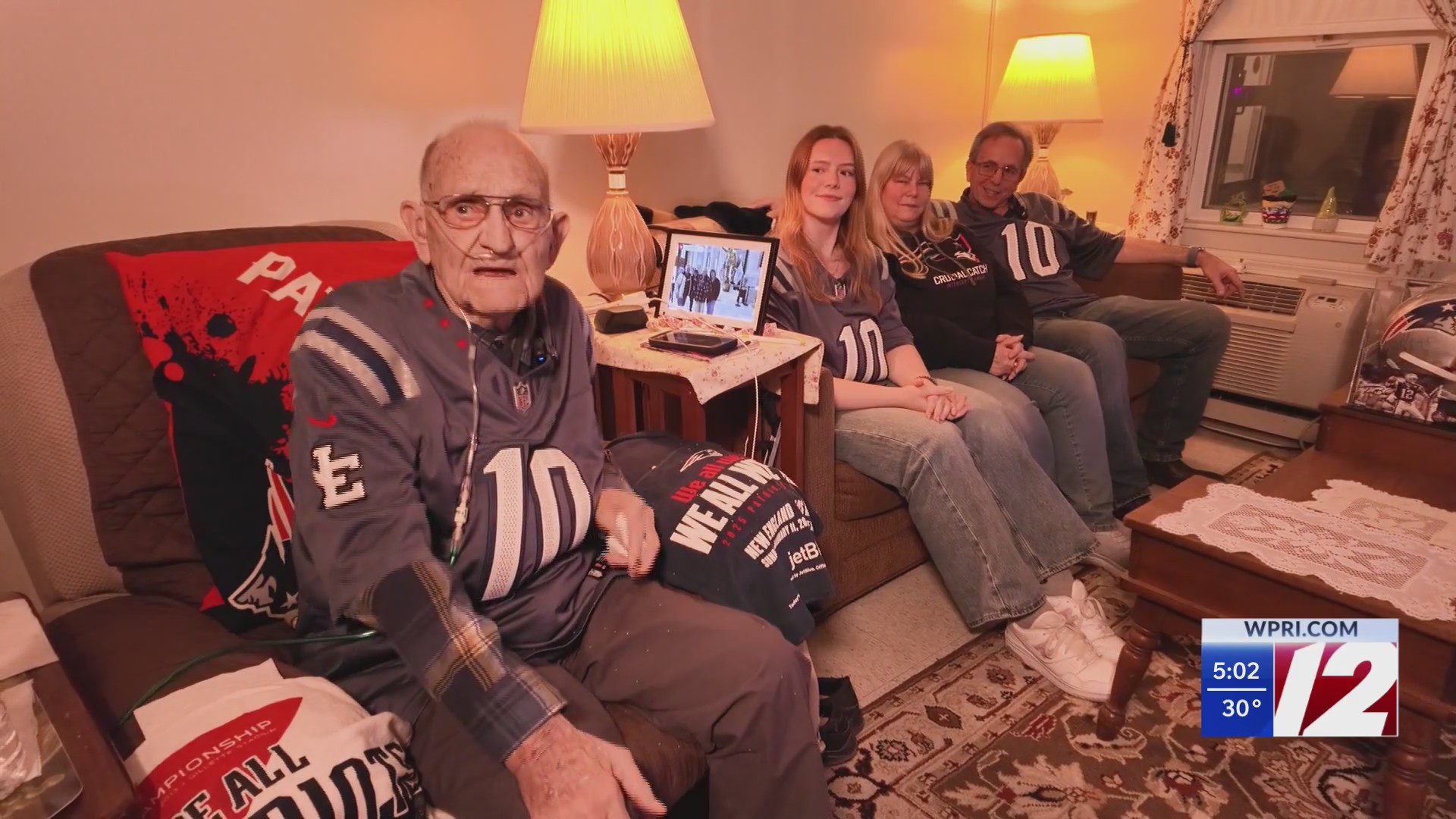 The Ducharme Family: Life long Rhode Islanders, life long Patriots fans