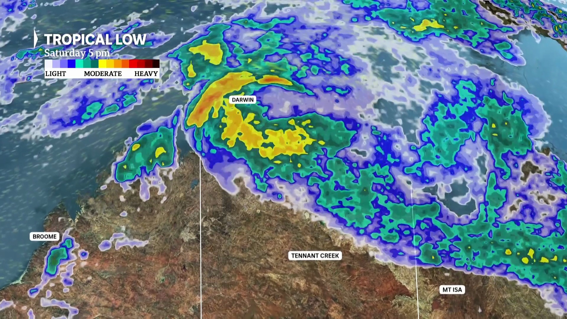Weather warnings in place as tropical low brings dangerous conditions ...