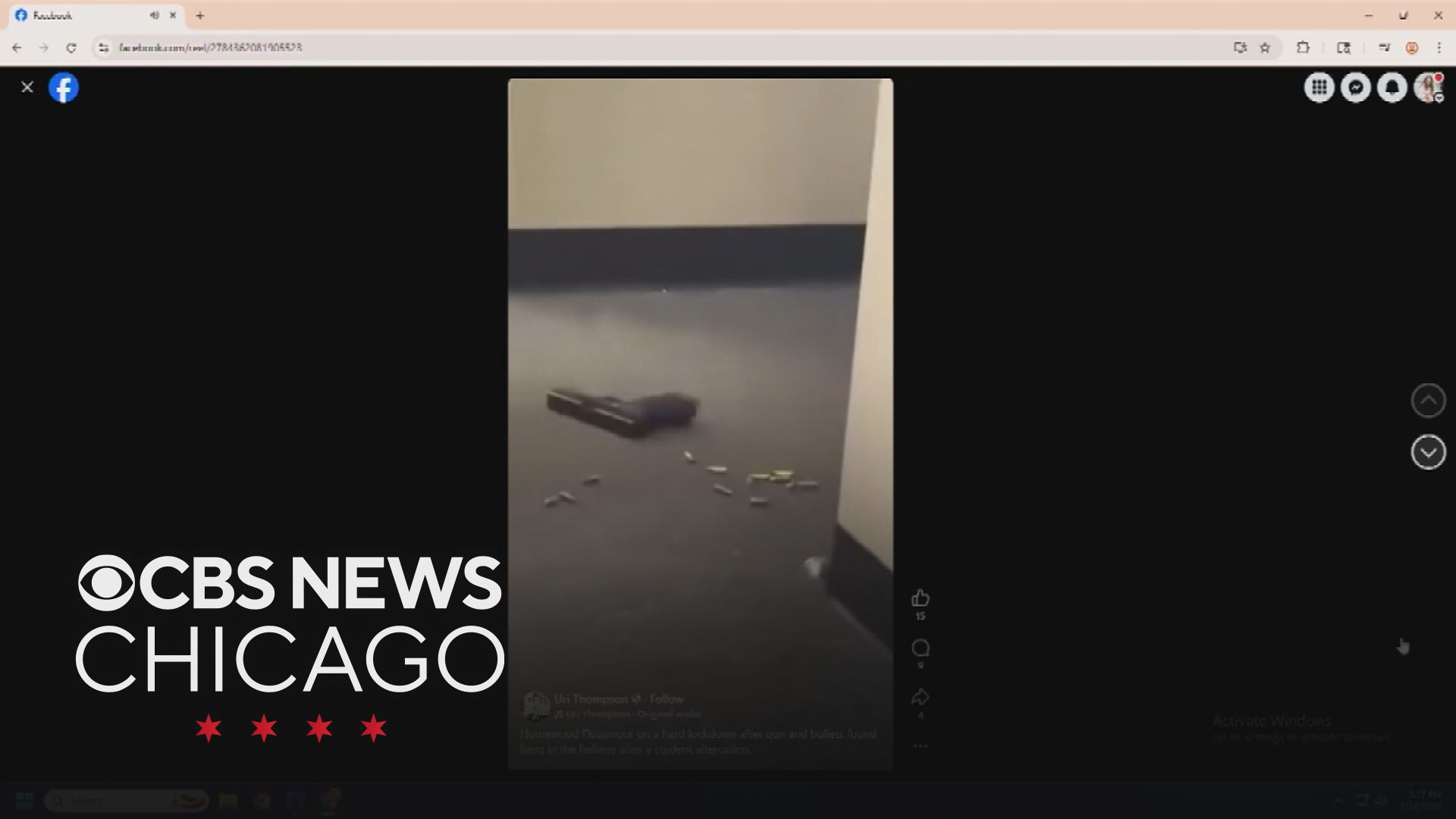 Homewood-Flossmoor High School put on lockdown after gun brought to school