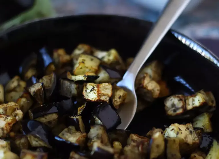 Auberginen in der Heißluftfritteuse: die leichte Beilage im ...