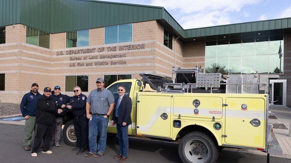BLM Nevada donates five fire engines to rural departments to boost ...