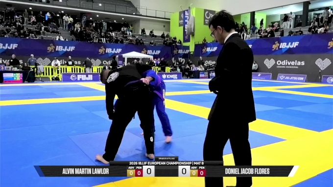 Doniel Jacob Flores vs Alvin Martin Lawlor 2026 European Jiu-Jitsu ...