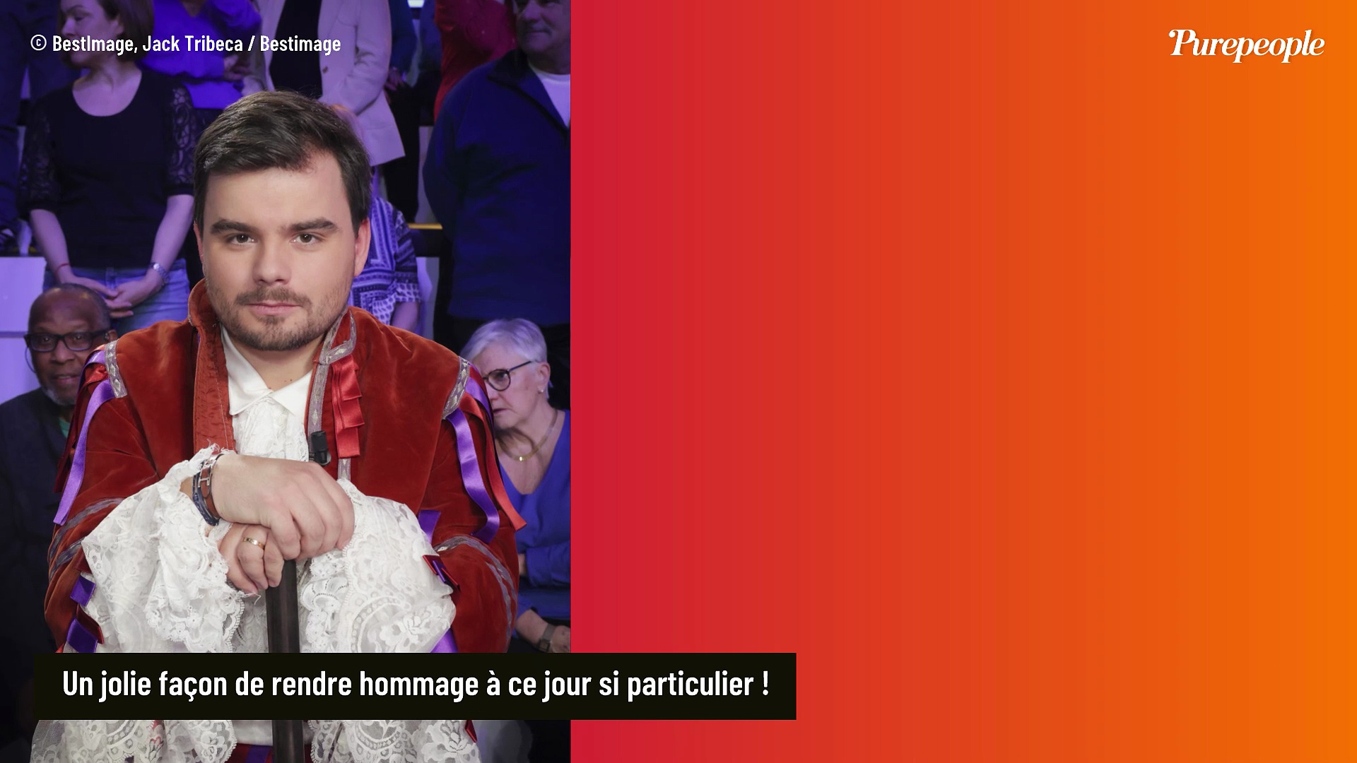 Gauthier Le Bret comblé dans les studios d'Europe 1 : il pose avec son ...