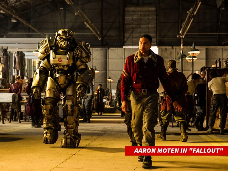 'Fallout' star Aaron Moten reveals what he'd stock in his apocalypse bunker