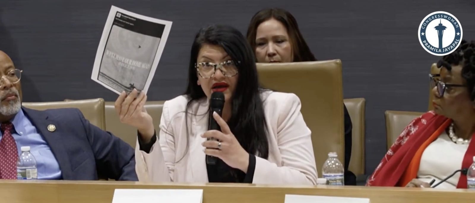 ‘As a muslima’: Rashida Tlaib blows gasket over ‘neo-Nazi’ DHS post of ...