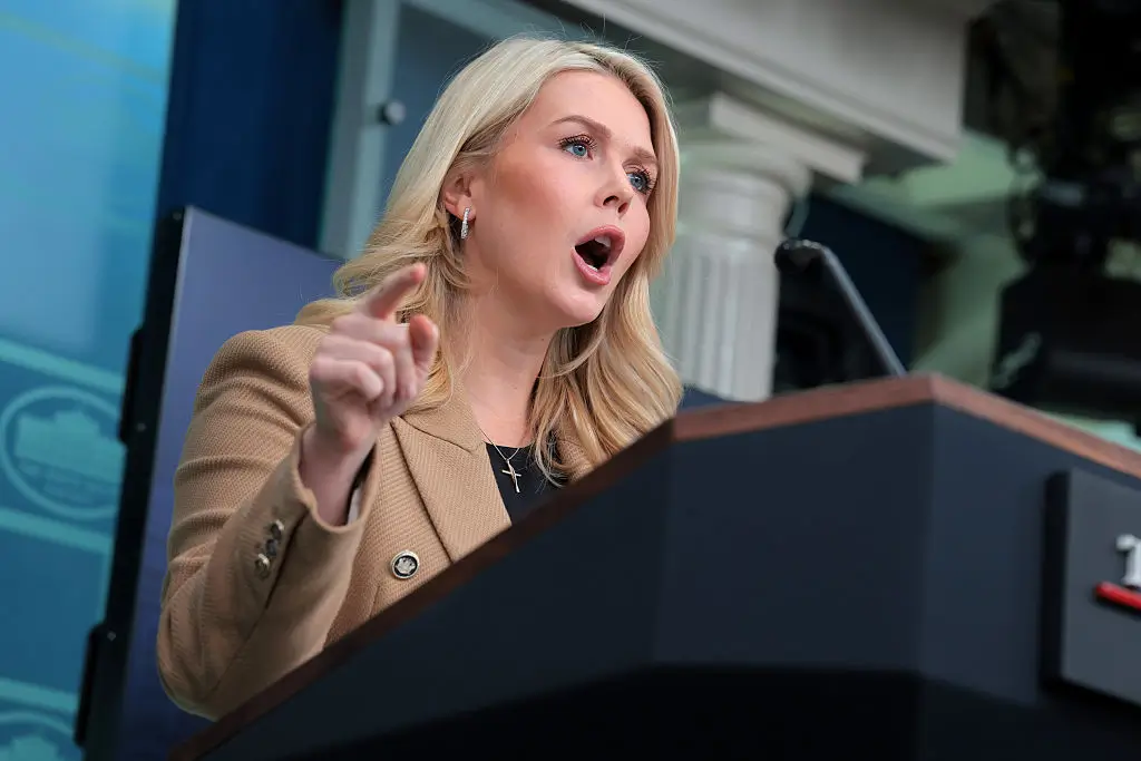 'Babbling idiot': Karoline Leavitt scoffed at a simple question from a ...