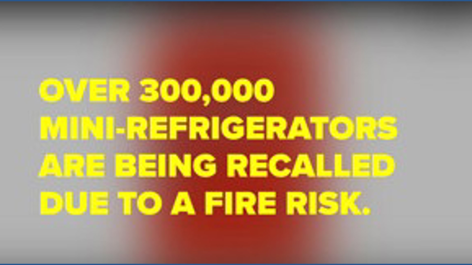 330K Frigidaire minifridges recalled due to fire risk