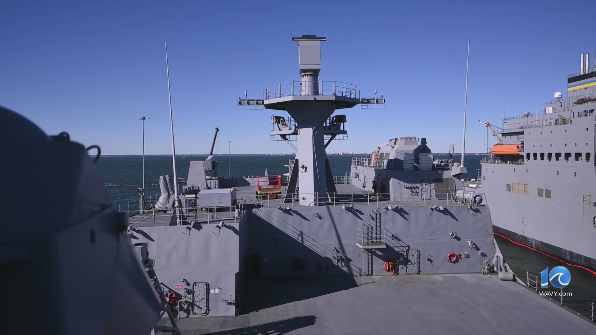 WAVY navy ship salute: USS McCool